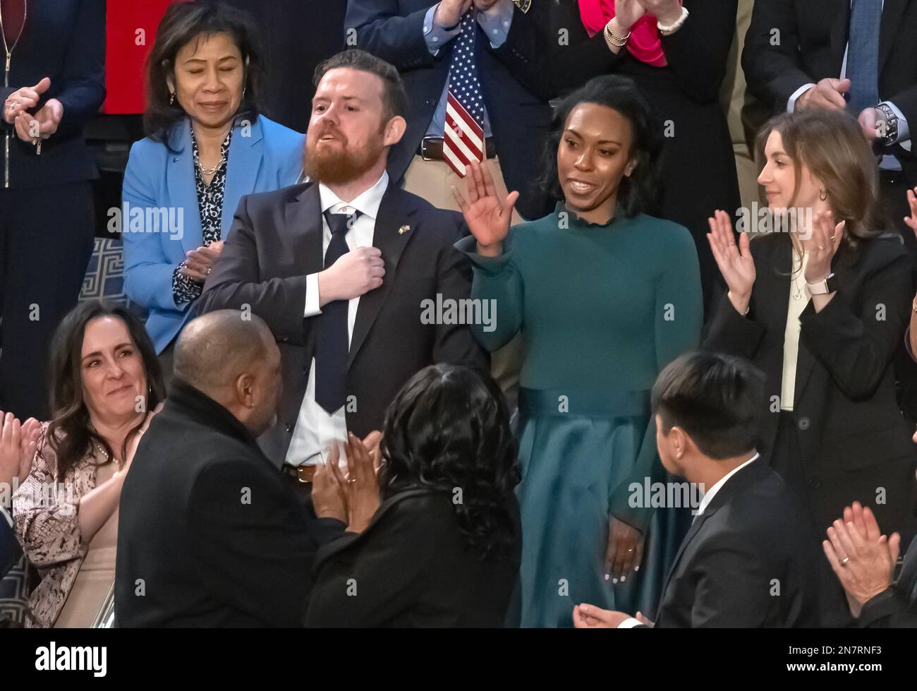 Maurice and Kandice Barron, whose three-year old daughter, Ava, is a ...