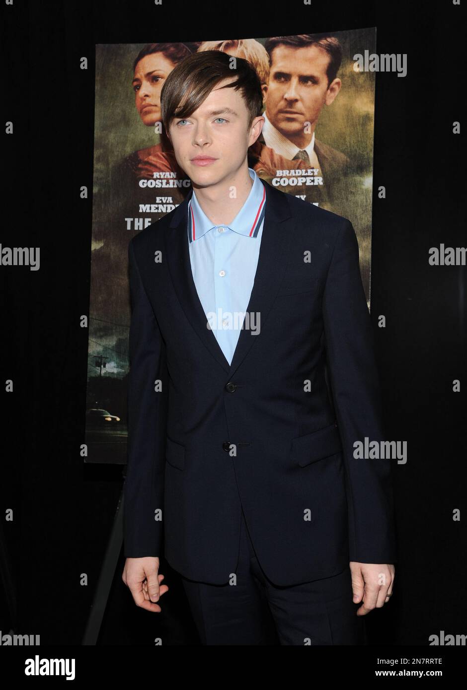 Actor Dane Dehaan attends the premiere of Focus Features' "The Place ...