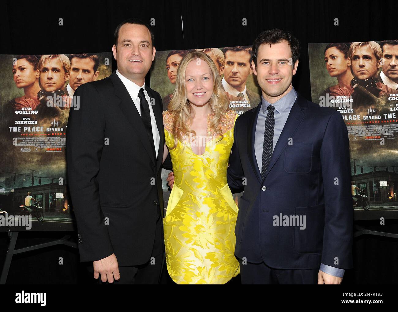 Producers James Patricof, left, Lynette Howell and Alex Orlovsky attend ...