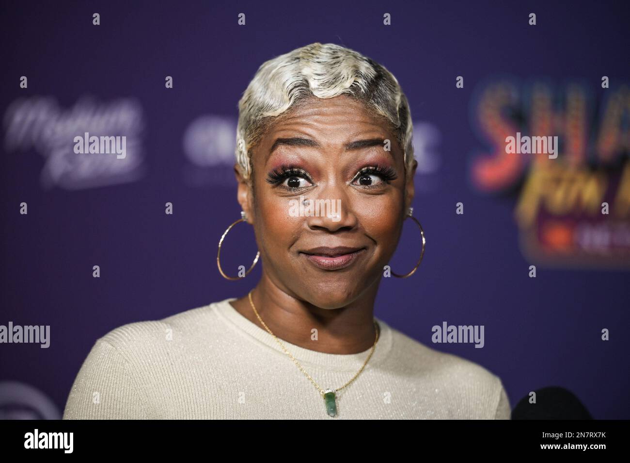 Phoenix, USA. 10th Feb, 2023. Tiffany Haddish walking on the carpet at ...