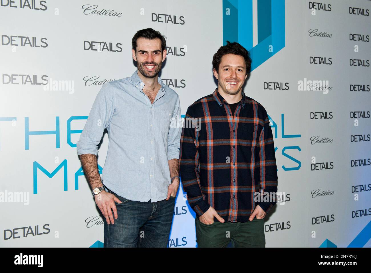 IMAGE DISTRIBUTED FOR DETAILS - Chris Morton, left, and guest attend ...