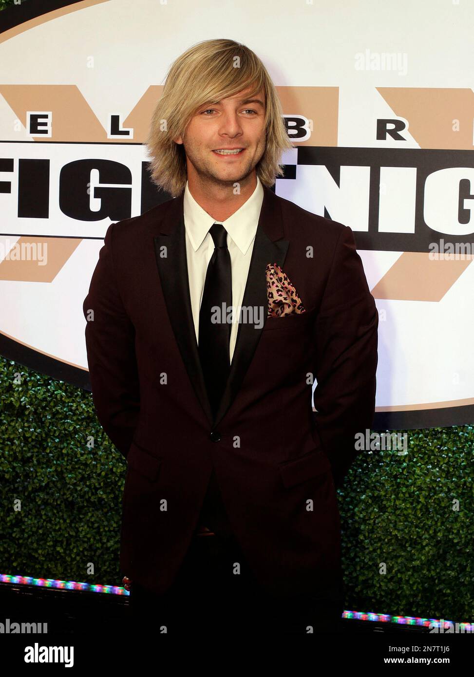 Keith Harkin arrives at Muhammad Ali's Celebrity Fight Night XIX at the ...