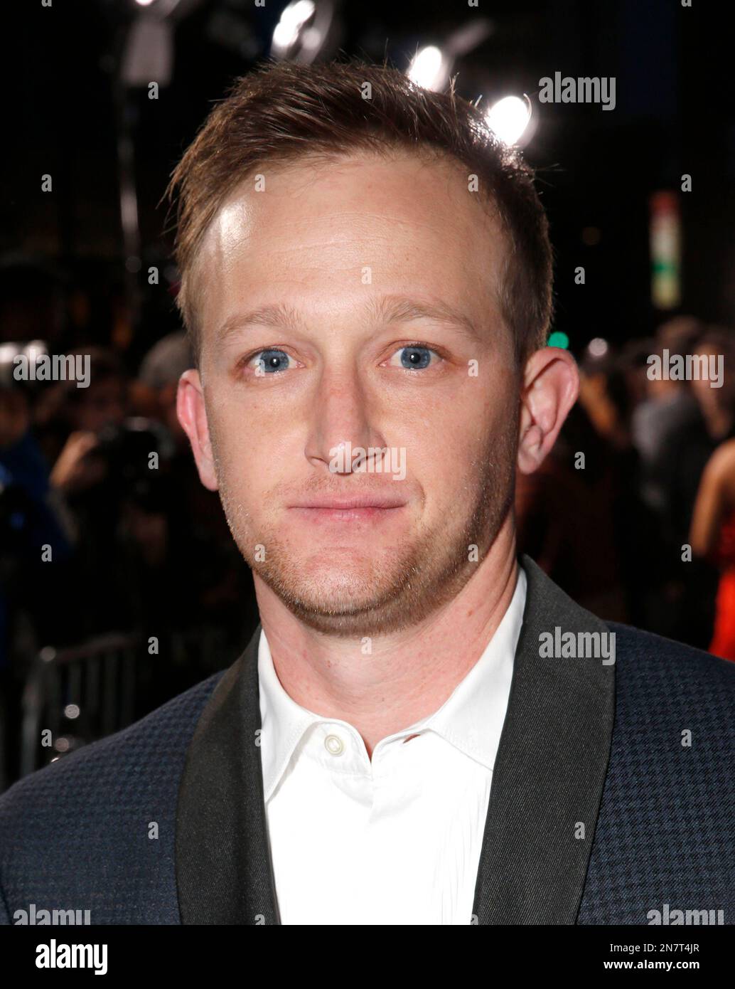 Eric Landin arrives at the LA premiere of "Rogue" at the ArcLight ...