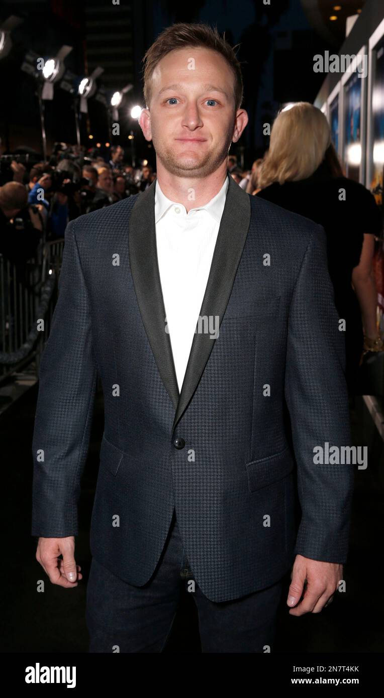 Eric Landin arrives at the LA premiere of "Rogue" at the ArcLight ...