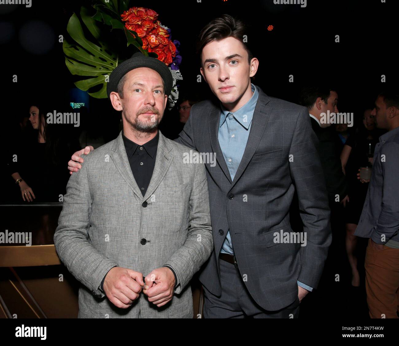 Ian Hart and Matthew Beard attend the after party for the LA premiere ...