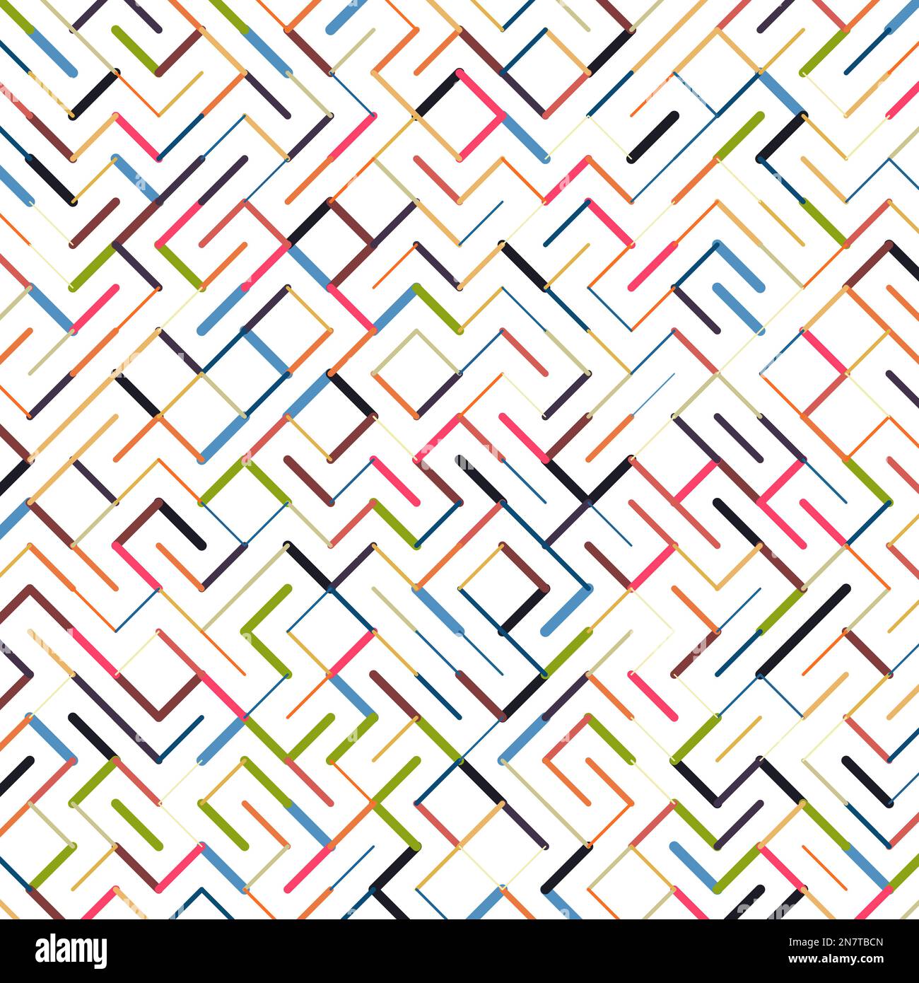 Color rotated lines background generative pattern illustration Stock ...