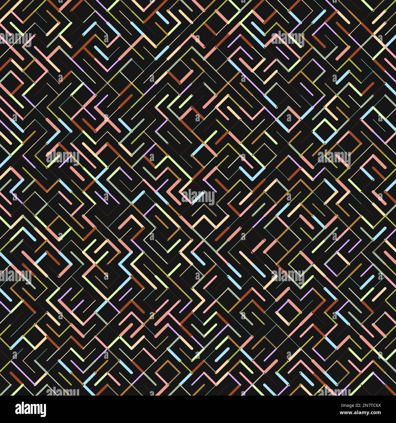 Color rotated lines background generative pattern illustration Stock ...