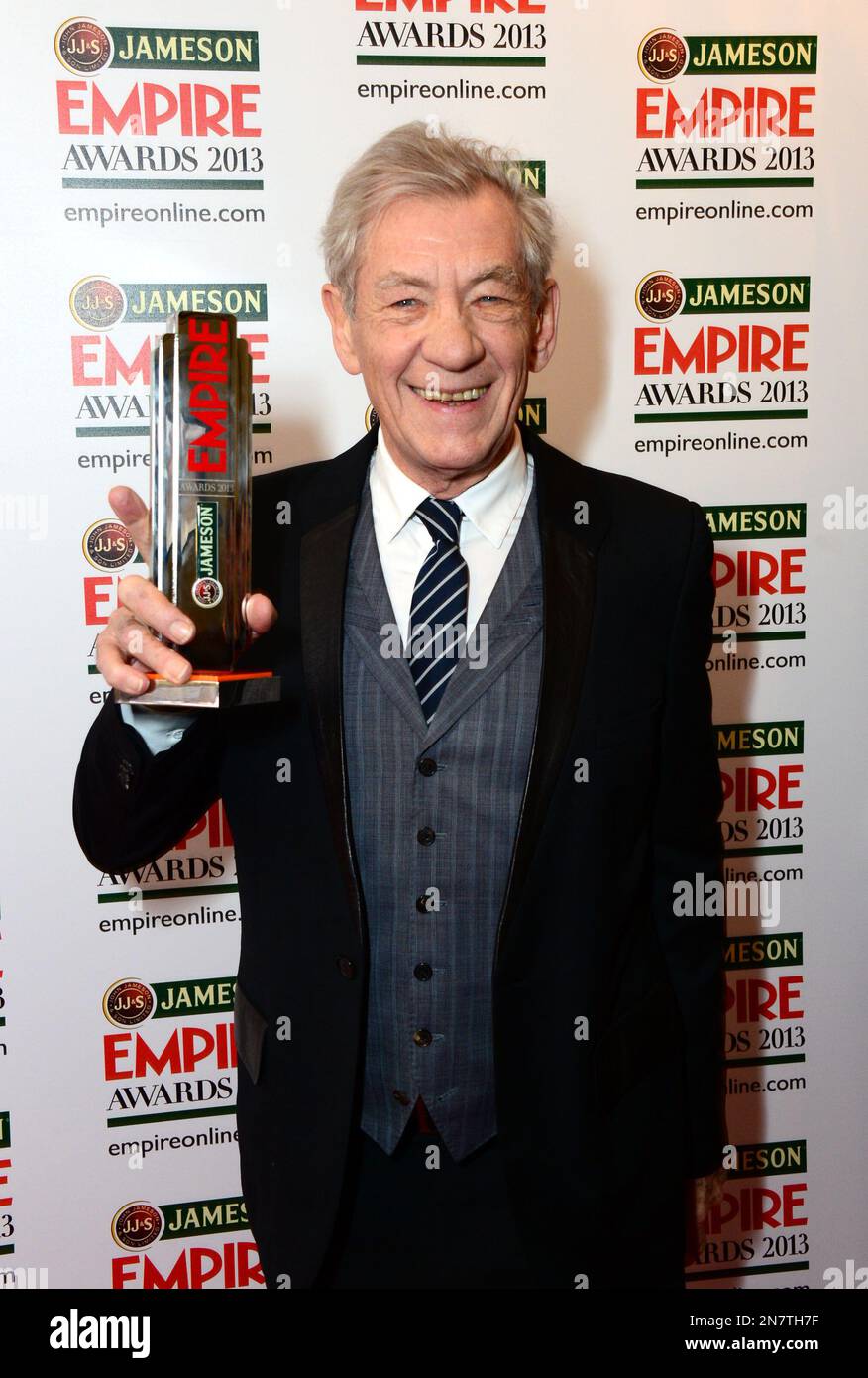 Ian McKellen, winner of the Best Science Fiction Awards for The Hobbit ...