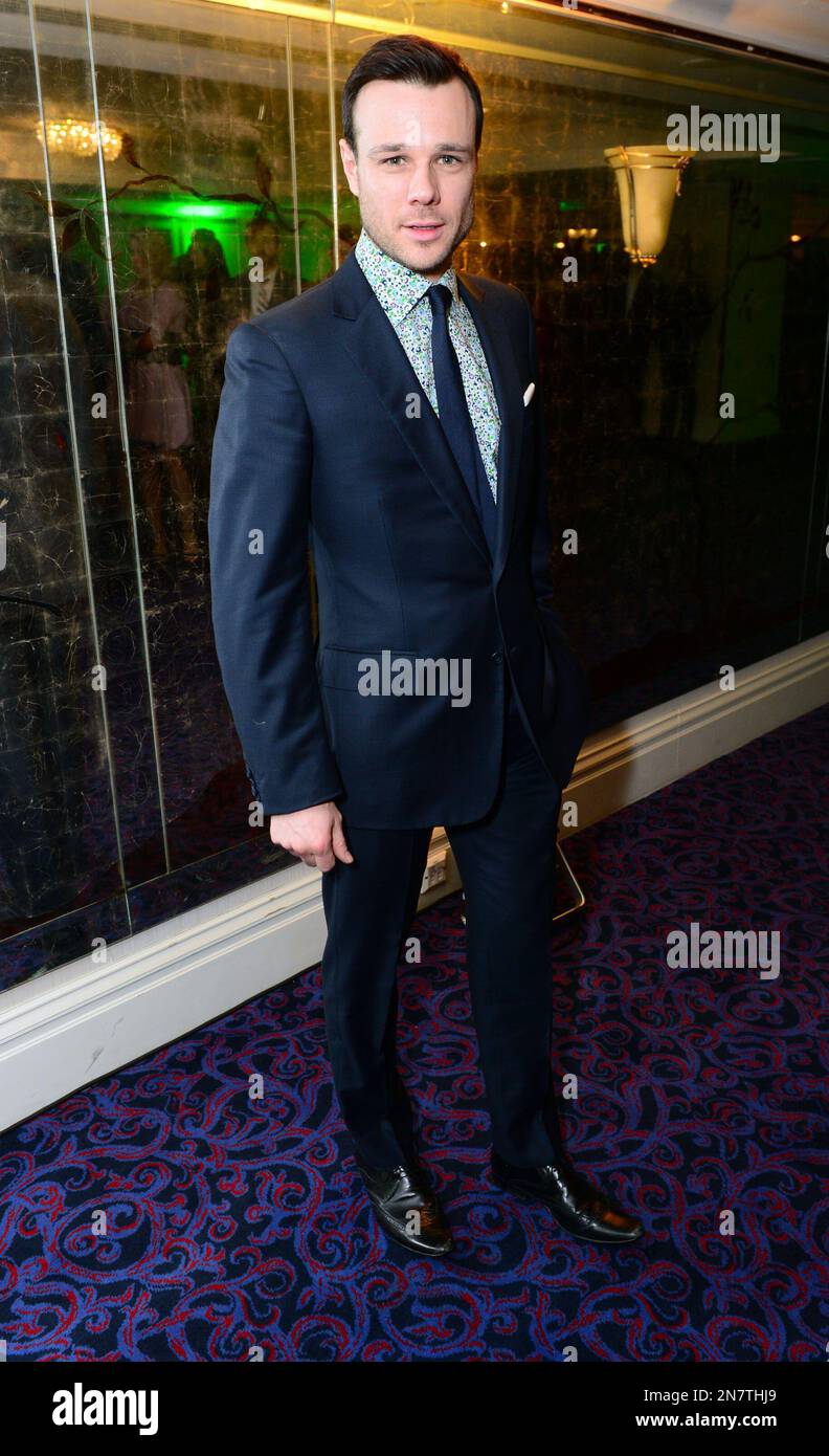 Rupert Evans seen at the Jameson Empire Film Awards 2013, Grosvenor ...