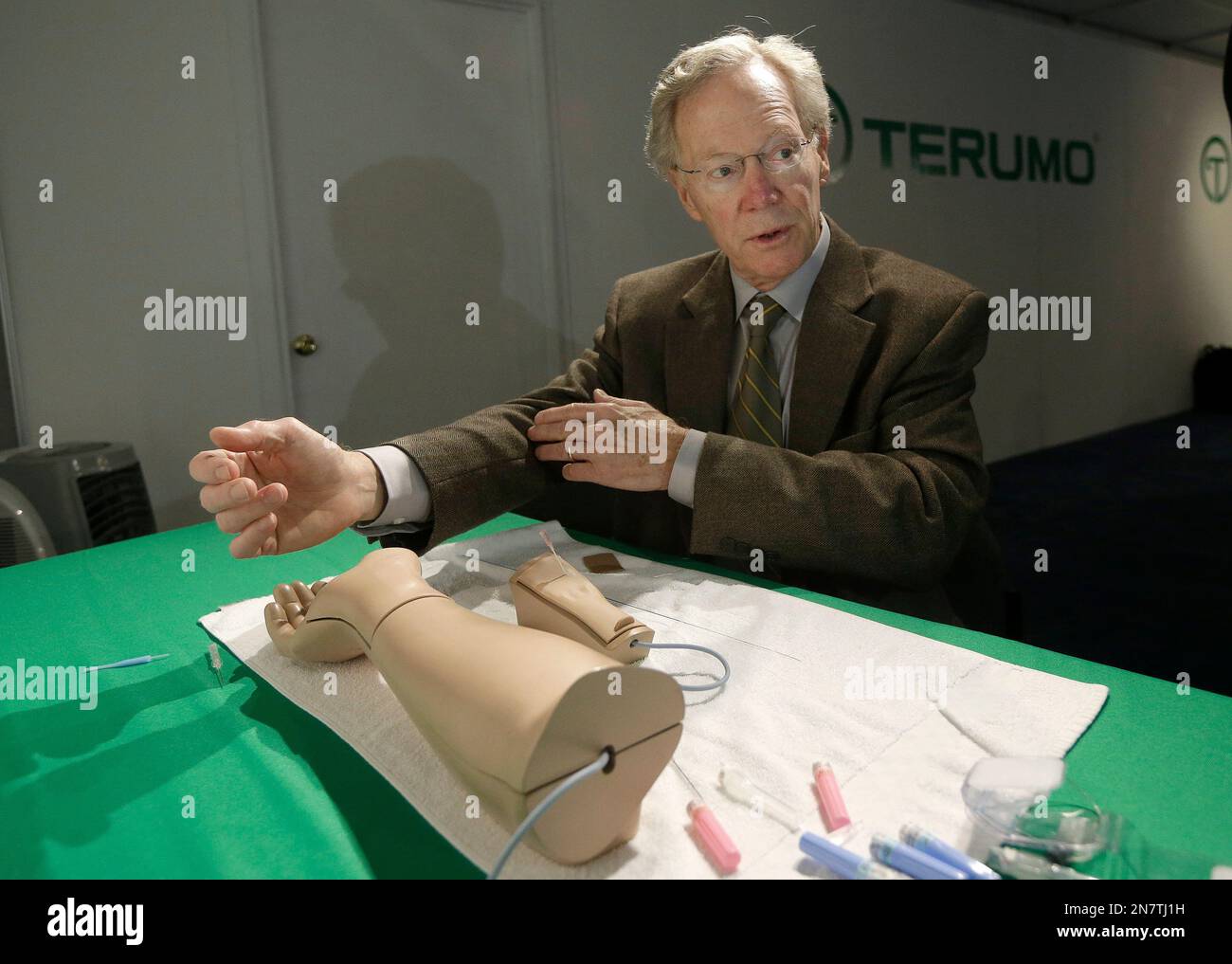 In this Monday, March 11, 2013 photo, Atlanta cardiologist Dr. Spencer ...