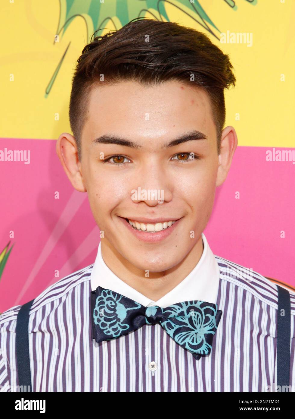 Actor Ryan Potter arrives at the 26th annual Nickelodeon's Kids' Choice ...