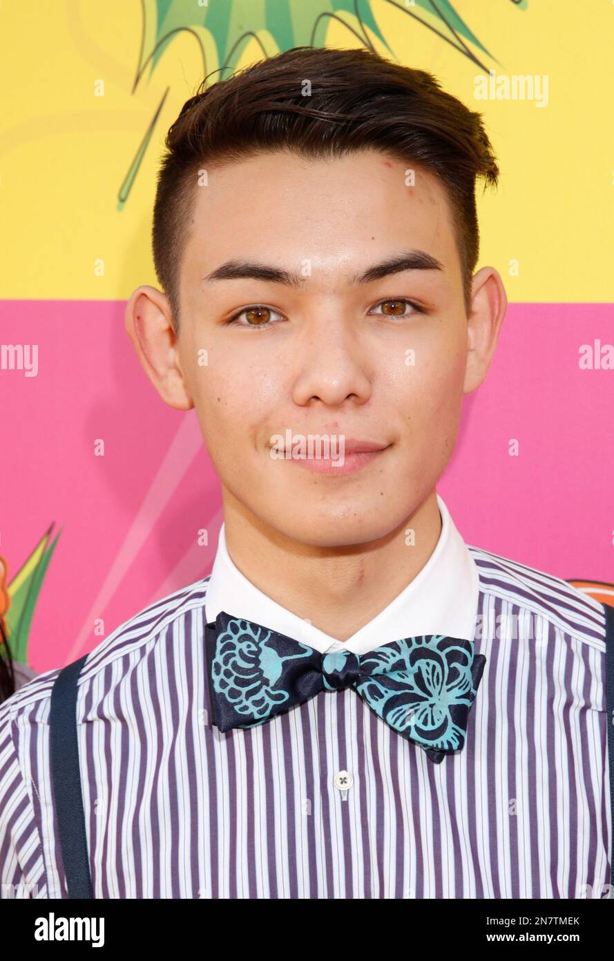 Actor Ryan Potter arrives at the 26th annual Nickelodeon's Kids' Choice ...