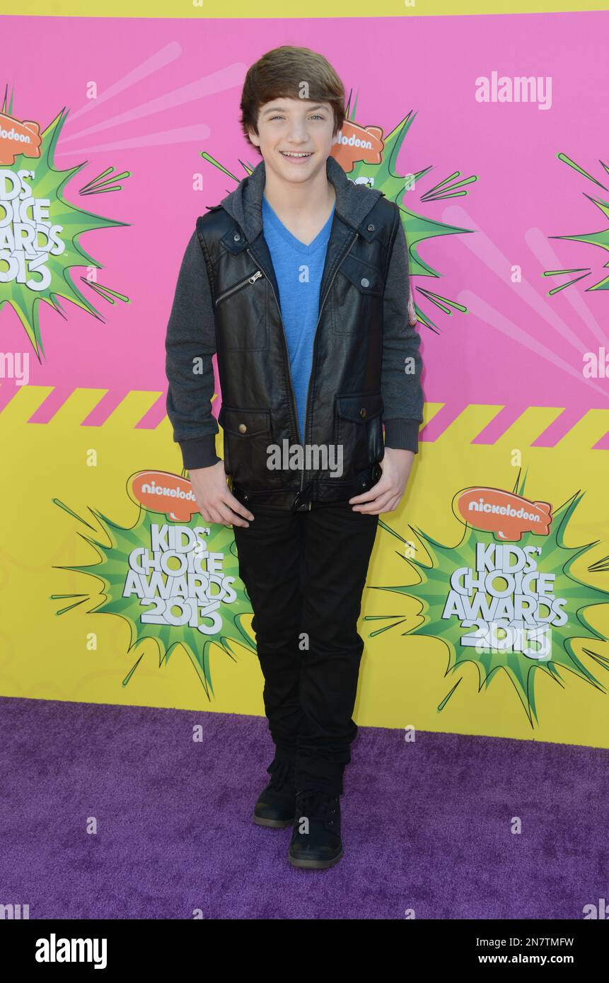 Jake Short arrives at the 26th annual Nickelodeon's Kids' Choice Awards ...