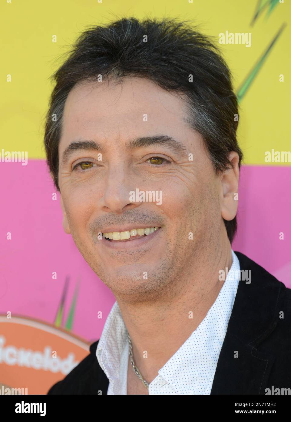 Actor Scott Baio arrives at the 26th annual Nickelodeon's Kids' Choice ...