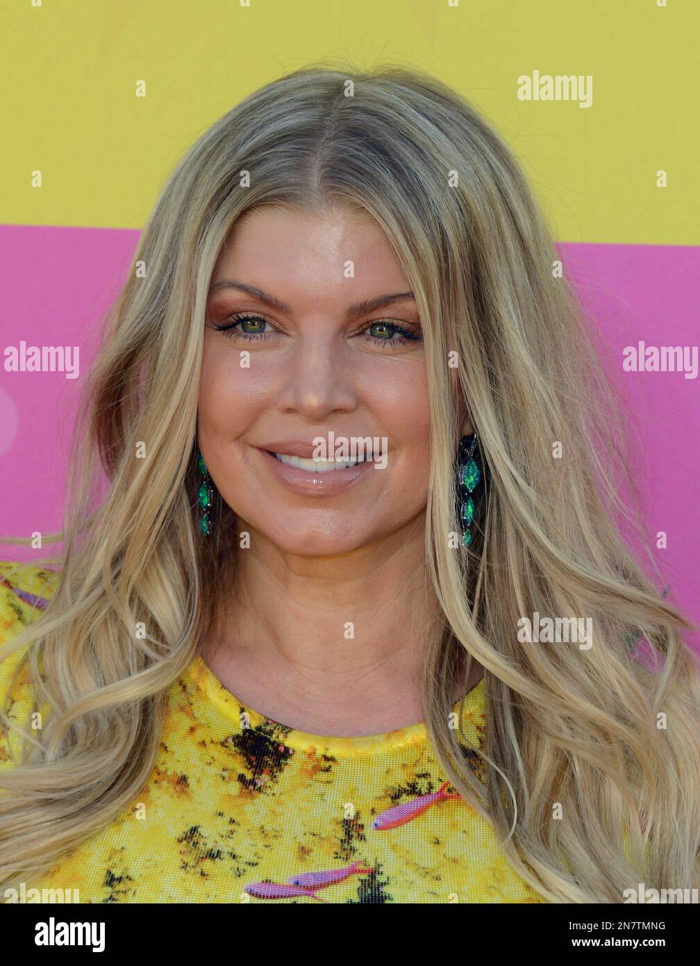 Singer Fergie arrives at the 26th annual Nickelodeon's Kids' Choice ...
