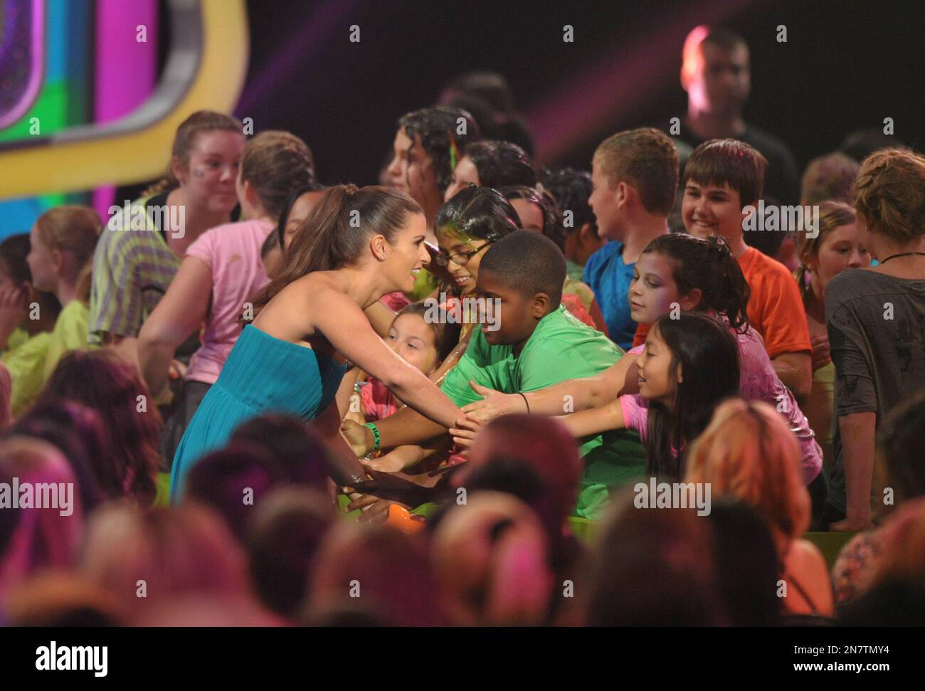 Danica Patrick accepts the award for favorite female athlete at the ...