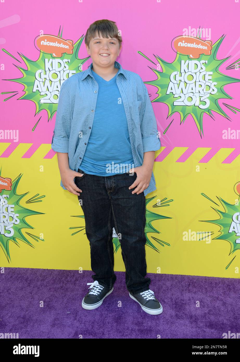 Cole Jensen arrives at the 26th annual Nickelodeon's Kids' Choice ...