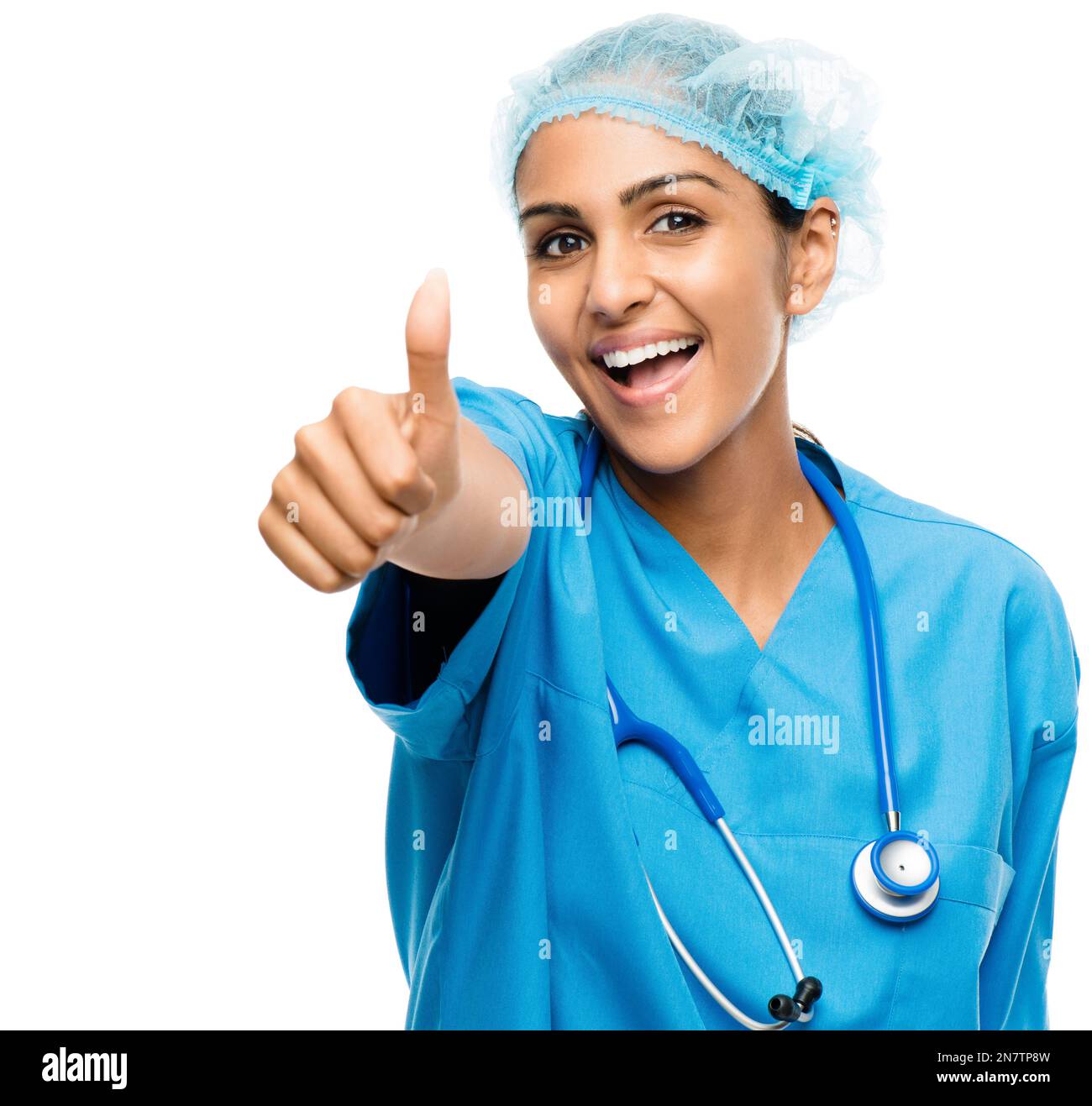 Being a doctor is the best choice Ive made. a female doctor giving the ...
