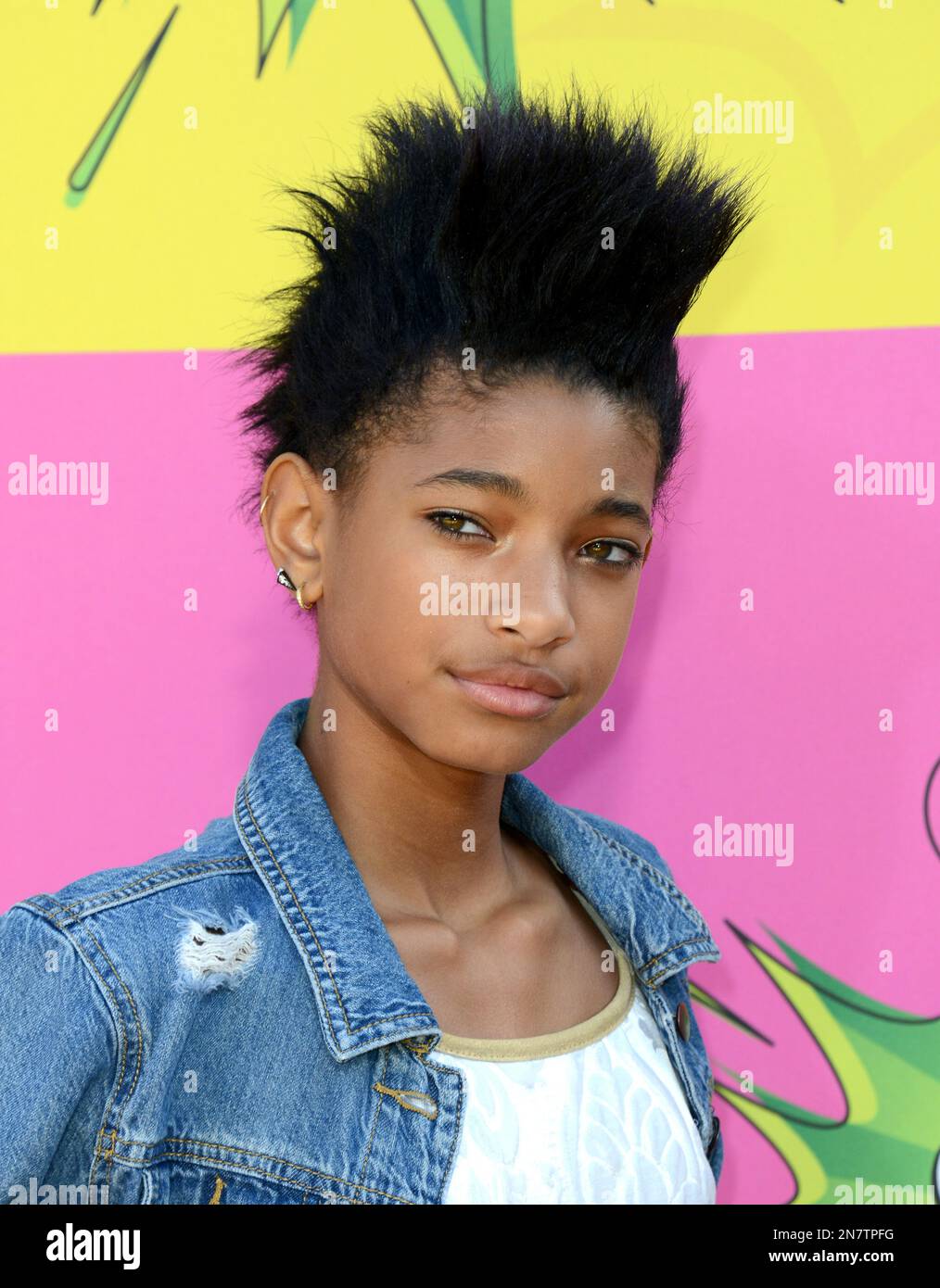 Actress/Pop singer Willow Smith arrives at the 26th annual Nickelodeon ...