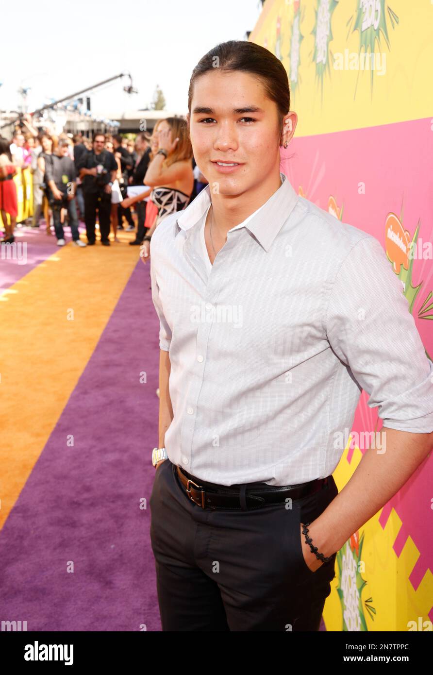 Boo boo Stewart arrives at the 26th annual Nickelodeon's Kids' Choice ...