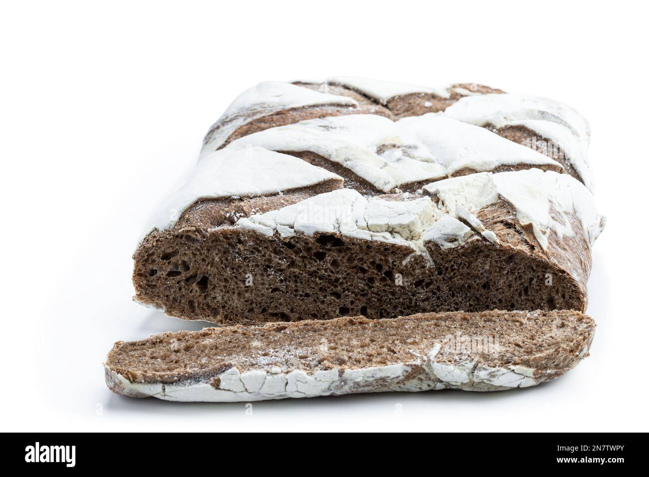 Cross section of bread Cut Out Stock Images & Pictures - Alamy