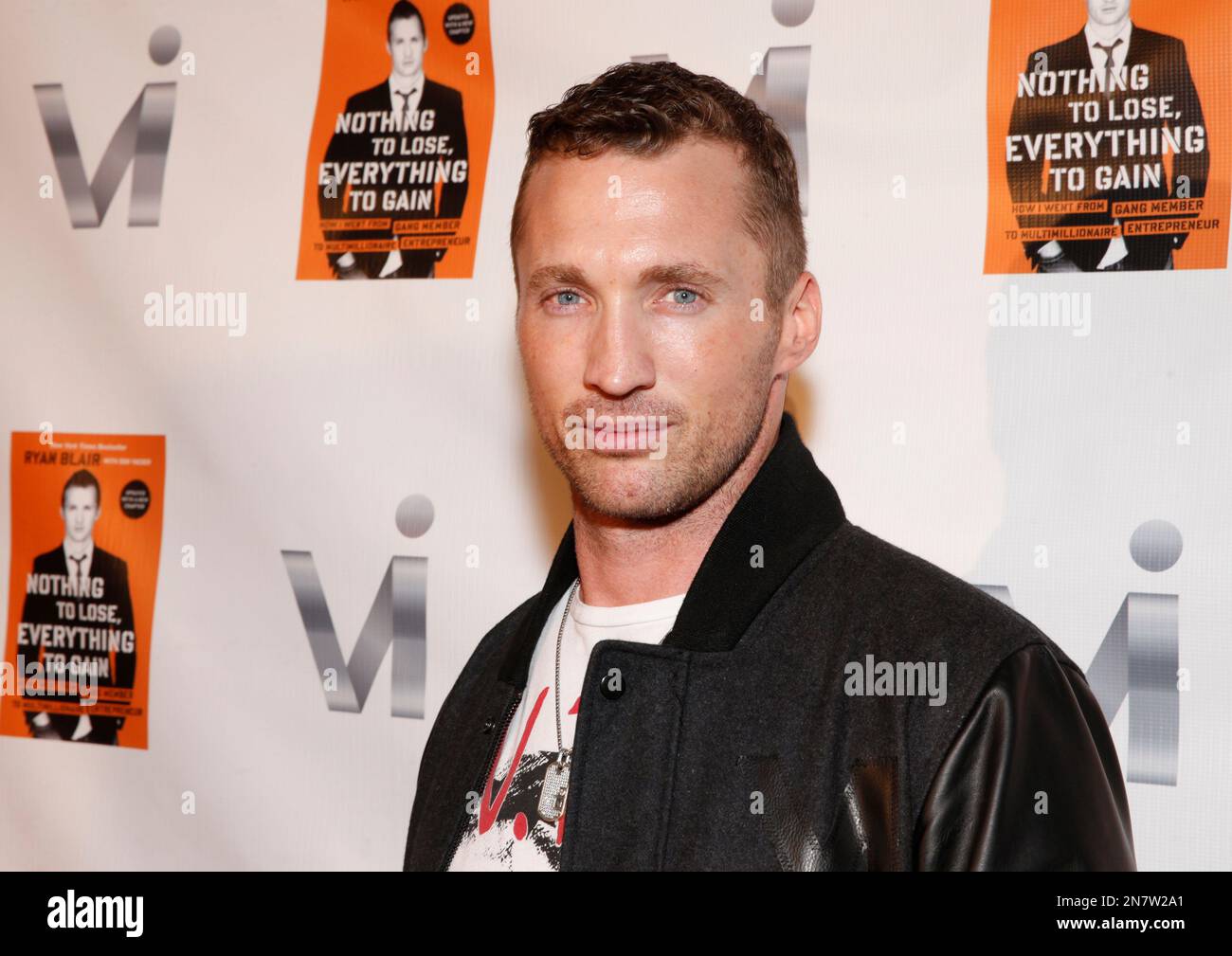 Ryan Blair arrives at his book launch party for 'Nothing To Lose ...