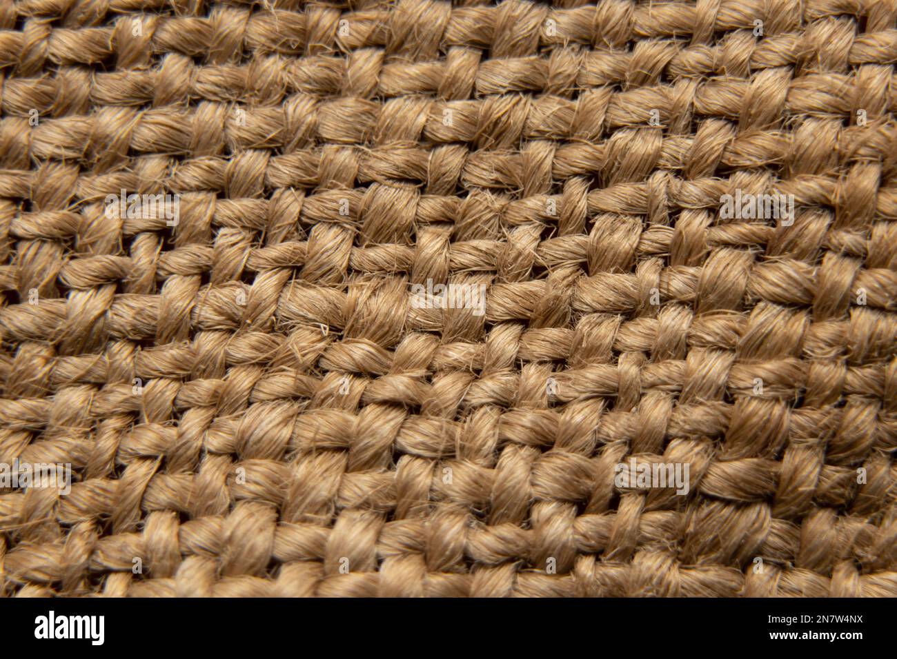 old brown burlap as background close up Stock Photo - Alamy