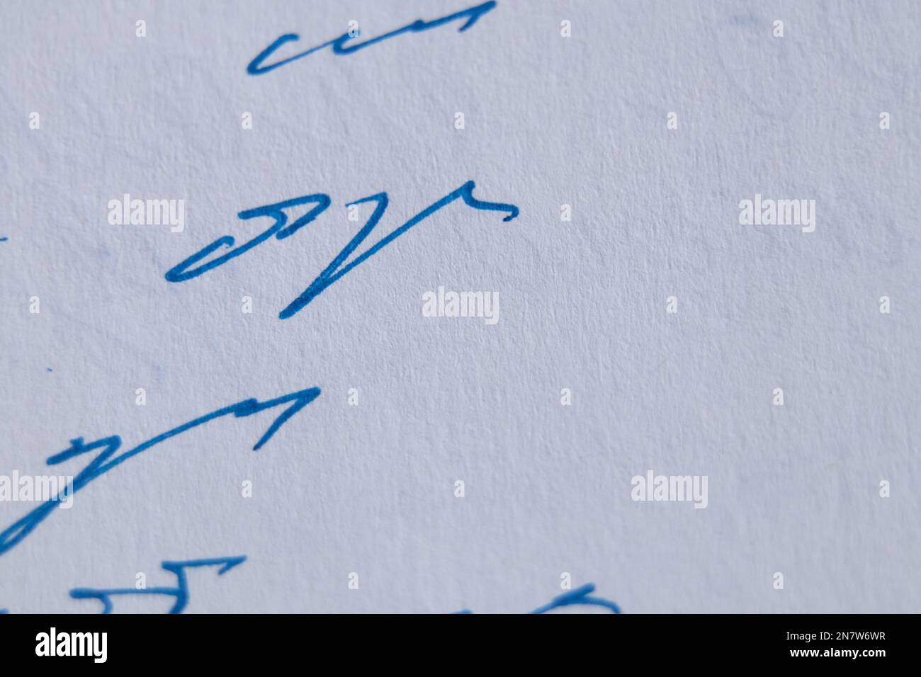 Handwritten font hi-res stock photography and images - Alamy