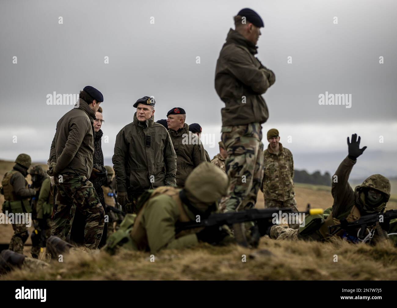 UK. 10th Feb, 2023. NORTHERN ENGLAND - Commander of the Armed Forces ...