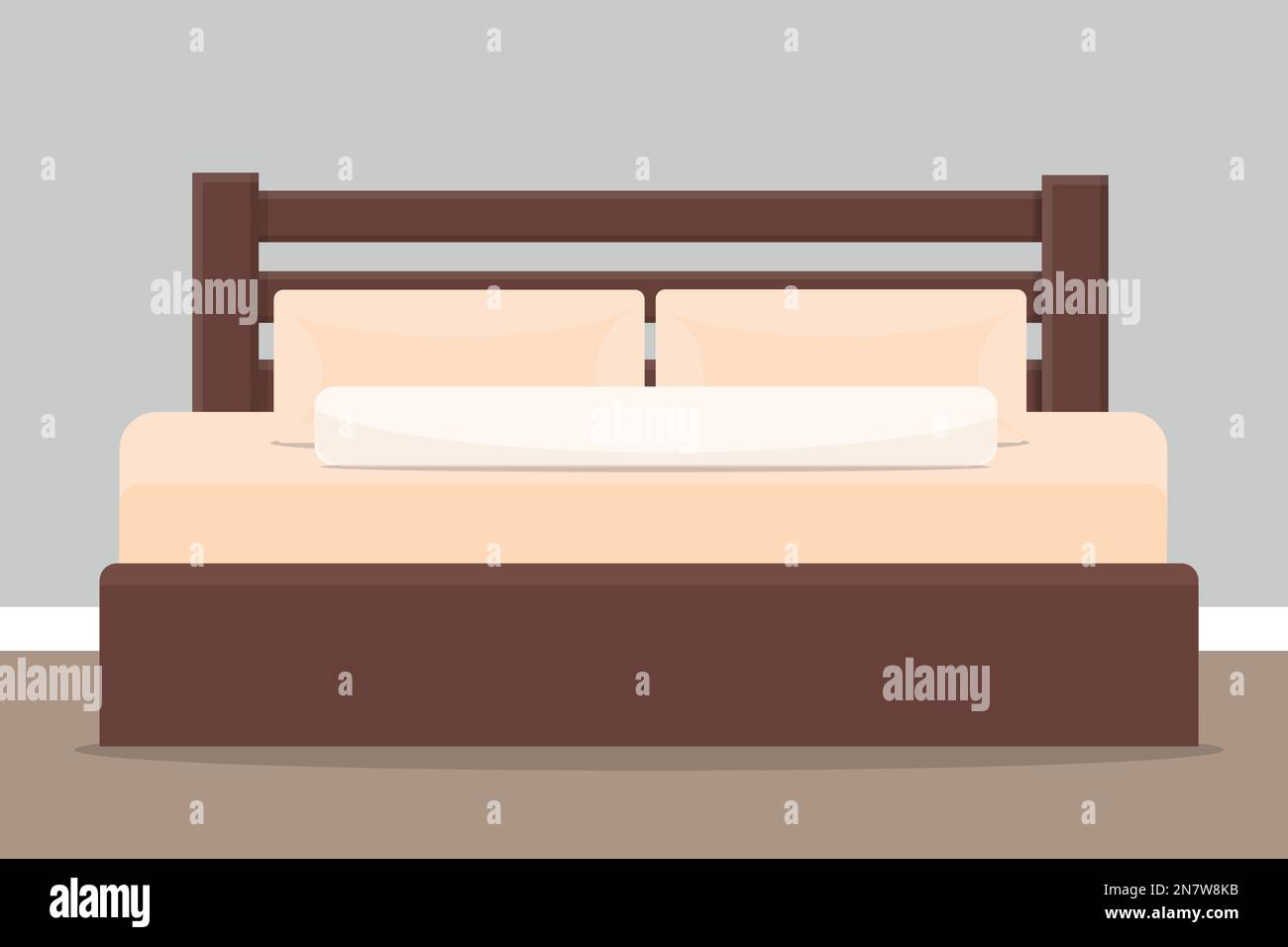 Morning in hotel room Stock Vector Images - Alamy