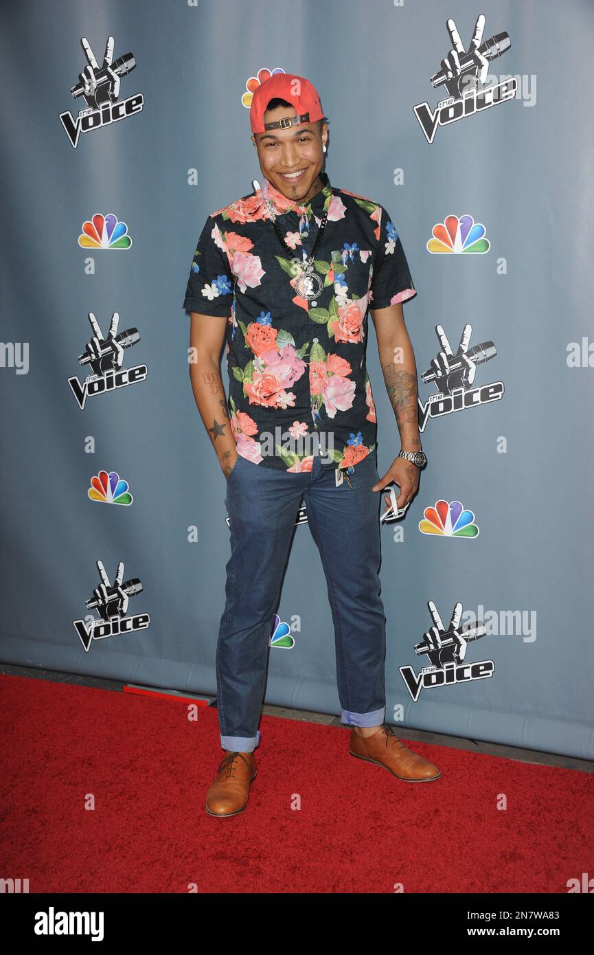 Jamar Rogers arrives at the 4th season premiere screening of "The Voice ...
