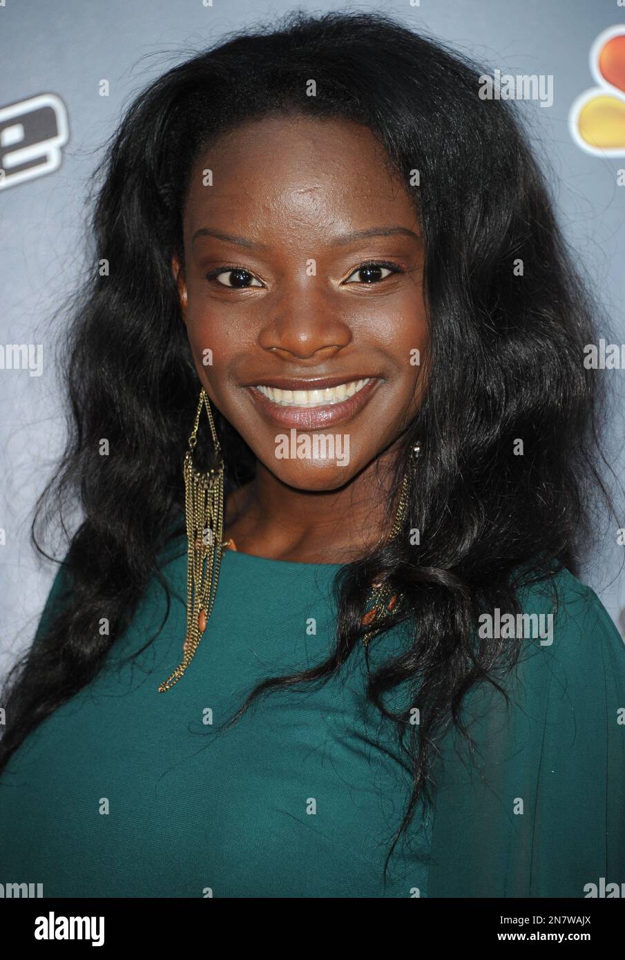 Adanna Duru arrives at the 4th season premiere screening of "The Voice ...