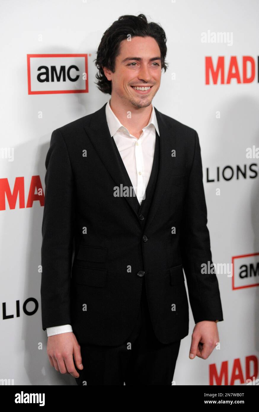"Mad Men" cast member Ben Feldman poses at the season six premiere of ...