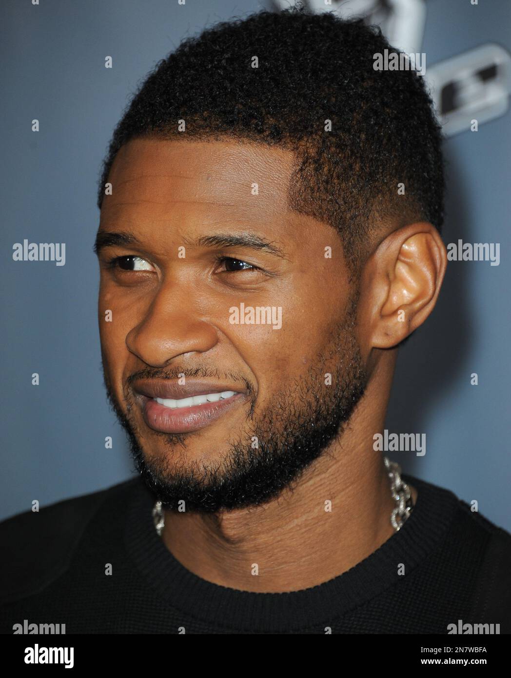 Usher arrives at the 4th season premiere screening of "The Voice" at ...