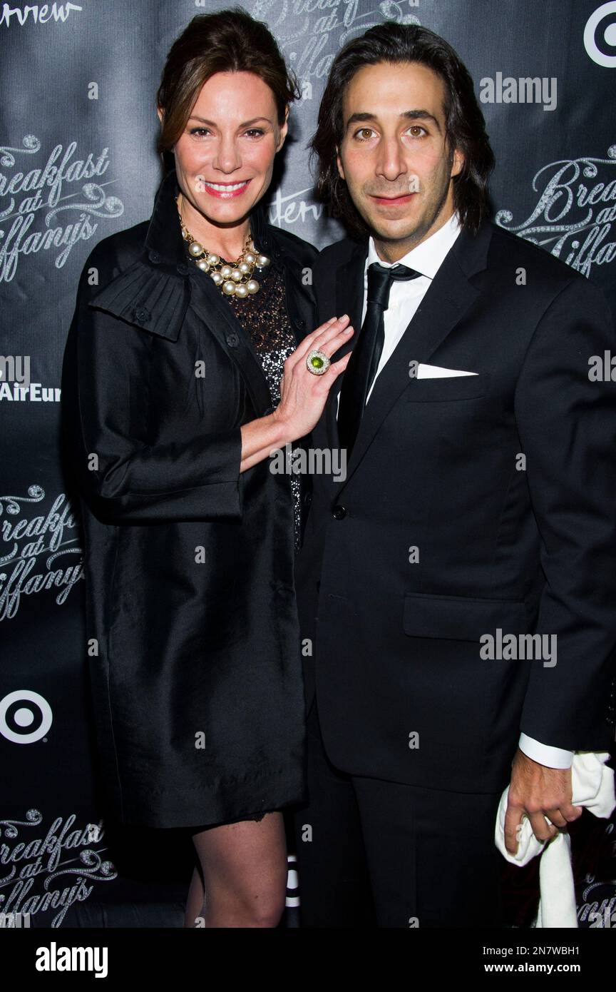 LuAnn de Lesseps and Jacques Azoulay attend the Broadway opening of ...