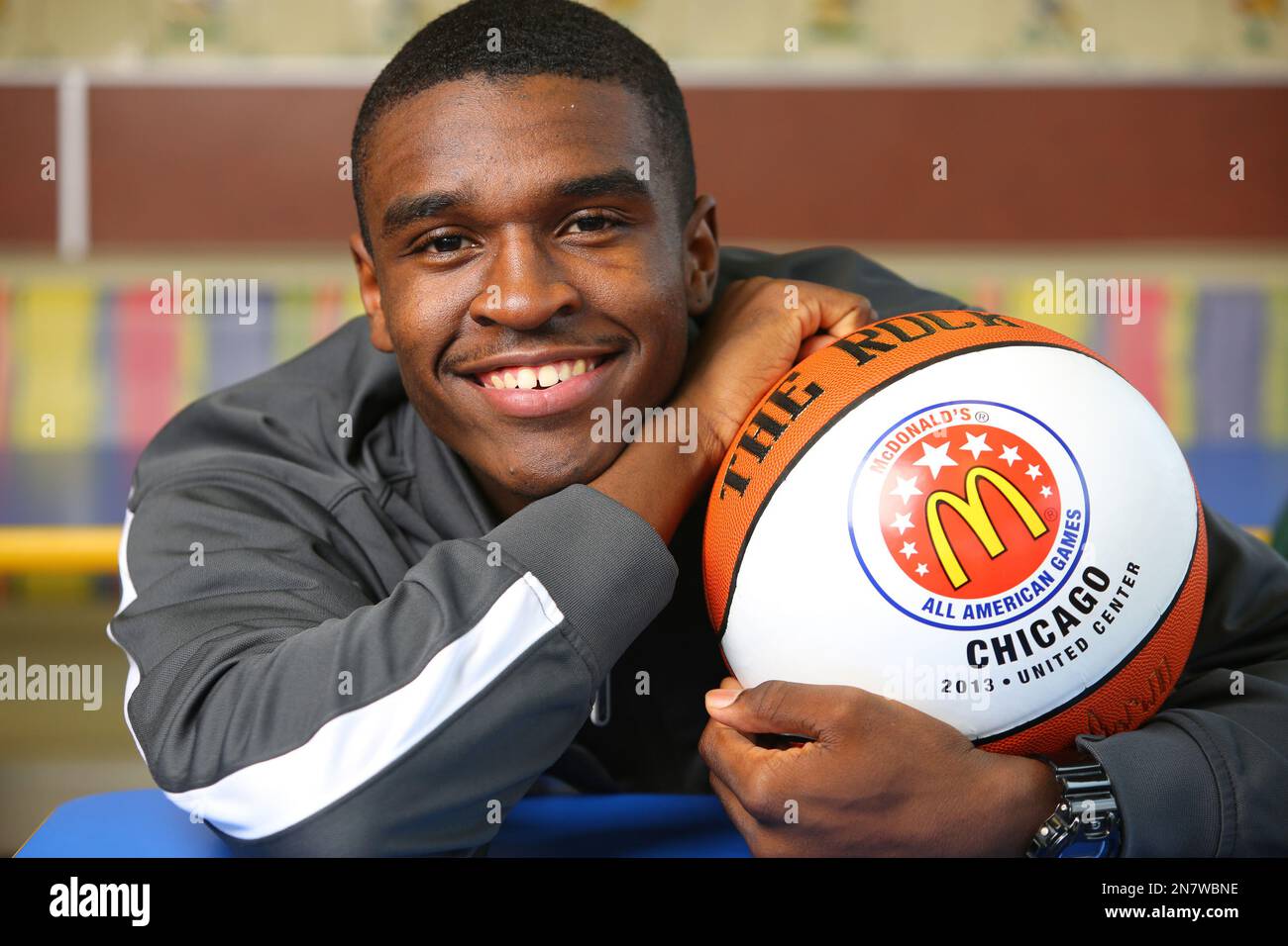 IMAGE DISTRIBUTED FOR MCDONALD'S - Jabari Bird smiles at the McDonald's ...