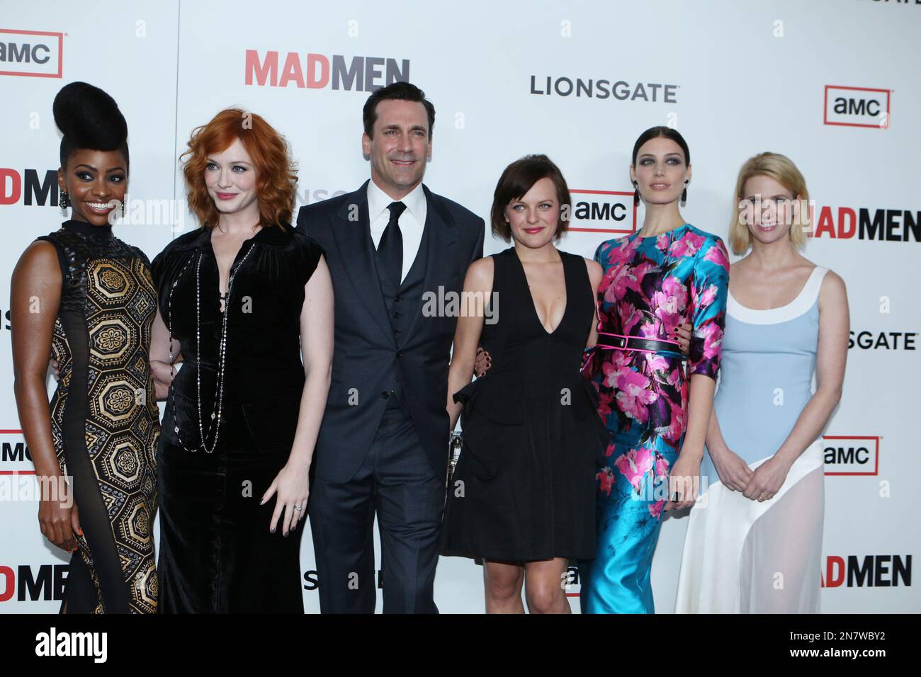 Teyonah Parris, Christina Hendricks, Jon Hamm, Elsabeth Moss, Jessica ...