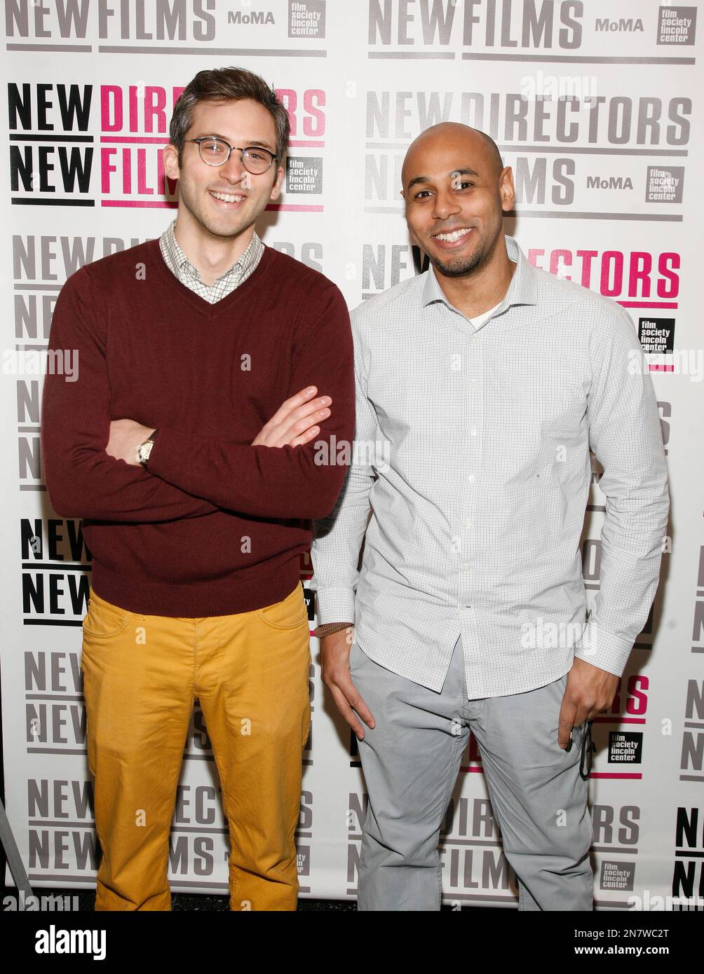 Directors Neil Dvorak, left, and Bracey Smith, right, attend the ...