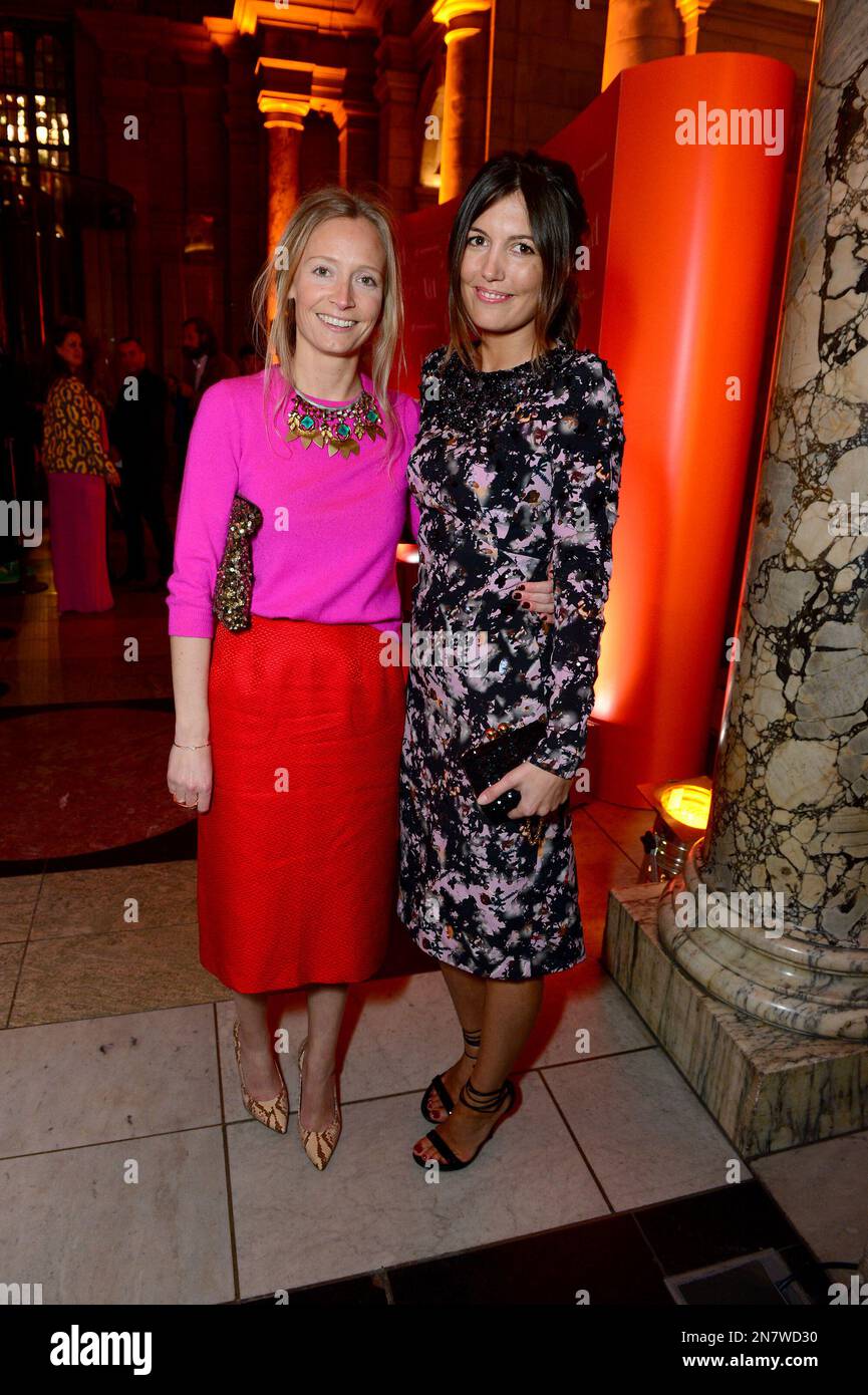 Martha Ward and Amanda Ferry seen at the VIP reception for the 'David ...