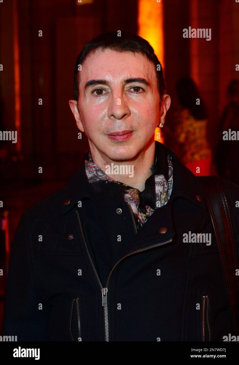 Marc Almond seen at the VIP reception for the 'David Bowie Is ...