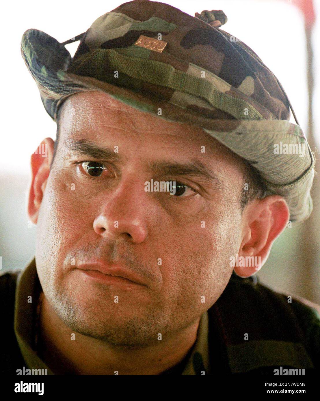 FILE - This February 2001 file photo, shows the late Carlos Castano ...