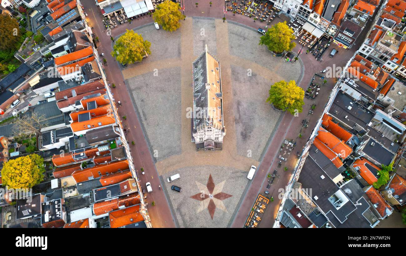 Aerial view gouda netherlands hi-res stock photography and images - Alamy