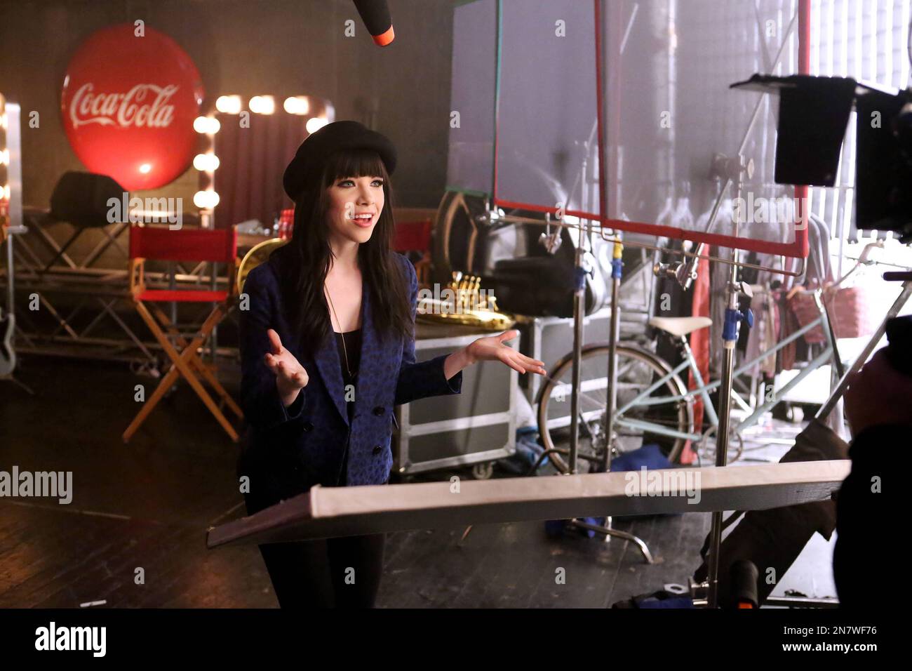 IMAGE DISTRIBUTED FOR COCA-COLA - Carly Rae Jepsen films videos for ...