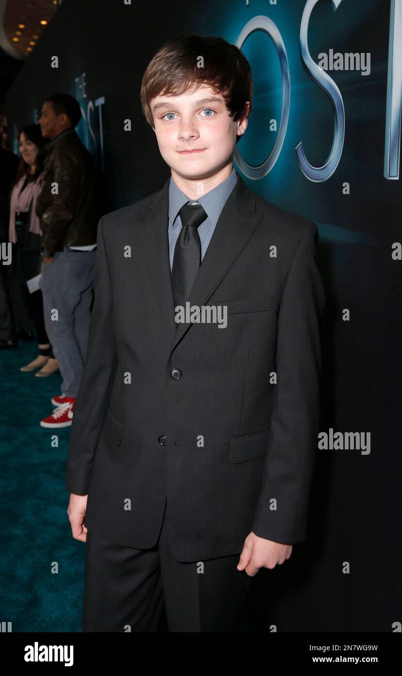 Chandler Canterbury arrives at the LA premiere of "The Host" at the ...