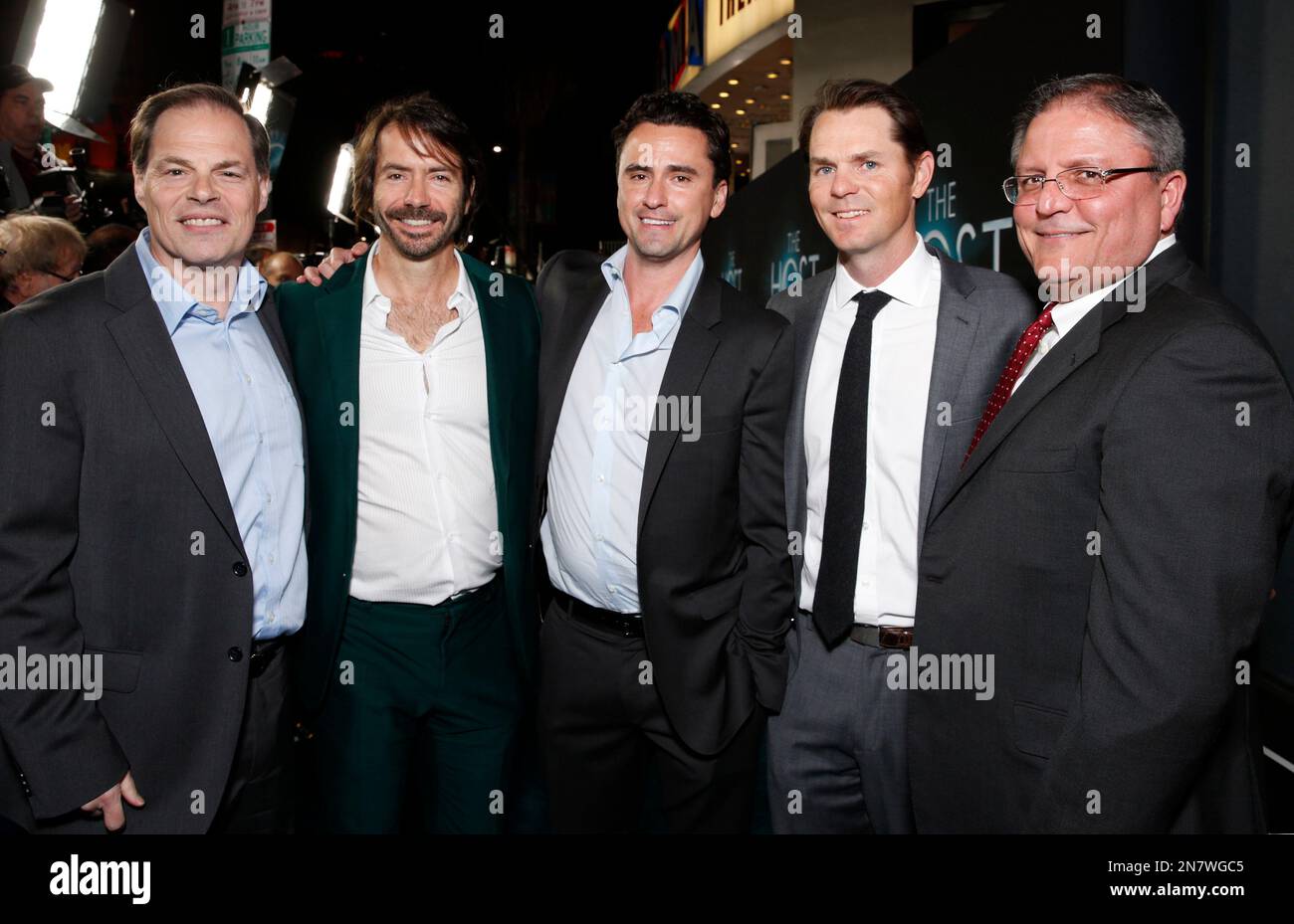 Open Road Films' Tom Ortenberg, Executive Producer Bill Johnson ...