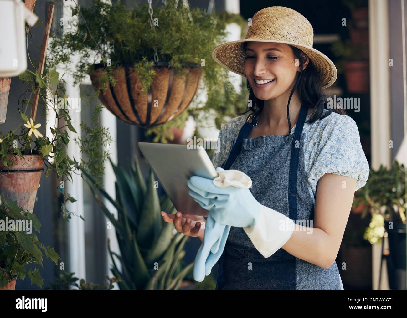 Whatever seeds each man cultivates will grow. a nursery owner using a ...