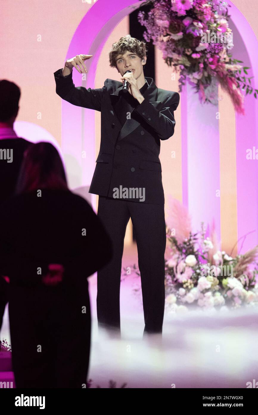 Pierre de Maere performs on stage during the 38th Victoires de la ...