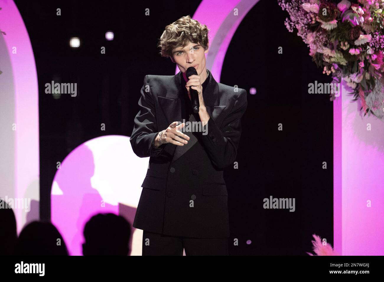 Pierre de Maere performs on stage during the 38th Victoires de la ...