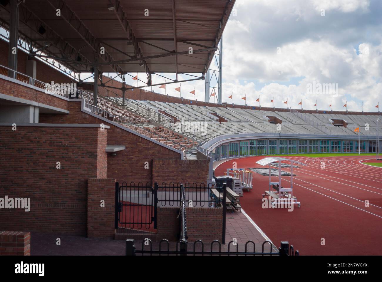 Inside of Olympic stadium in amsterdam, Netherlands Stock Photo - Alamy