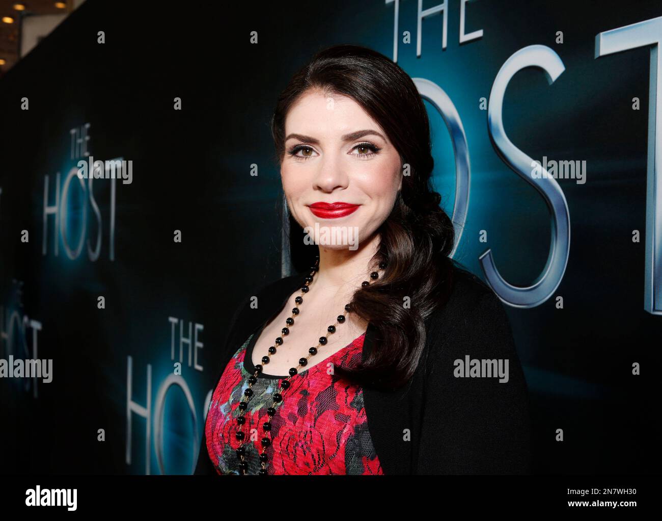 Author Stephenie Meyer arrives at the LA premiere of "The Host" at the ...